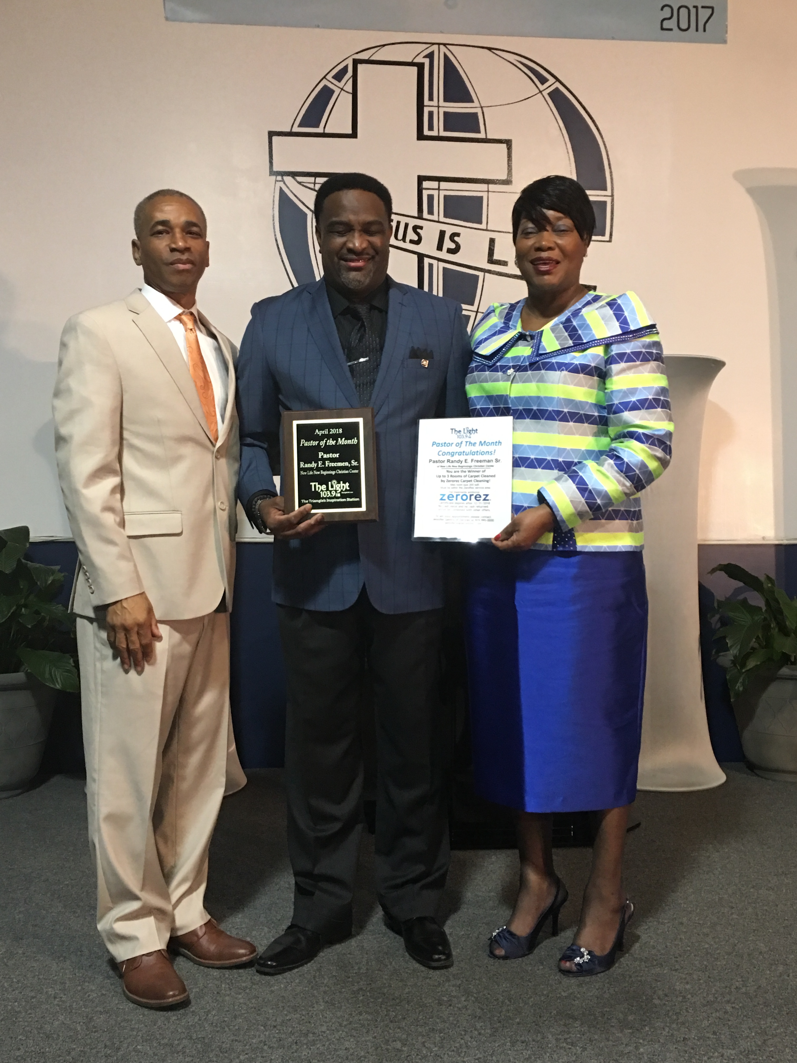 [PHOTO] Pastor Randy Freeman Sr. Of NLNBCC April 2018 Pastor Of The ...
