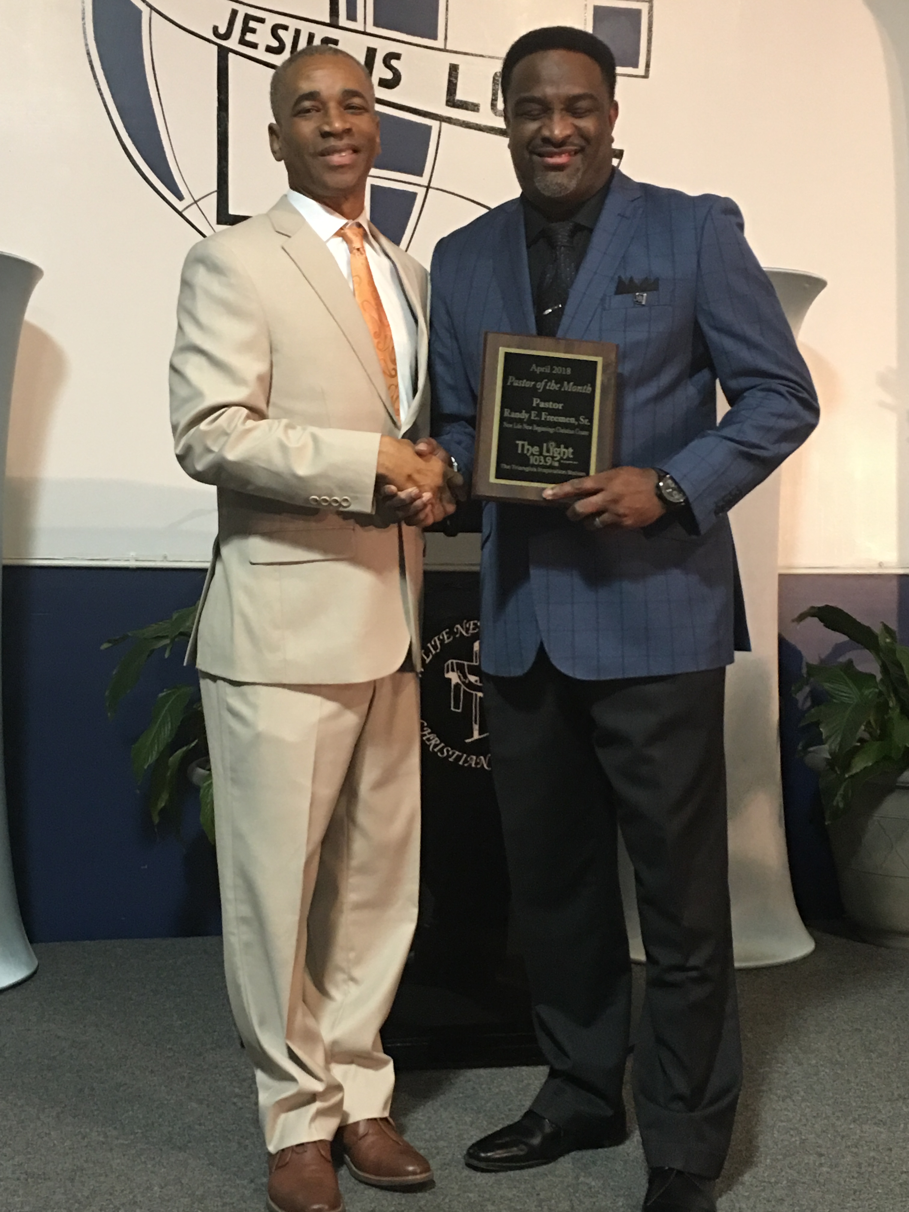 [PHOTO] Pastor Randy Freeman Sr. Of NLNBCC April 2018 Pastor Of The ...