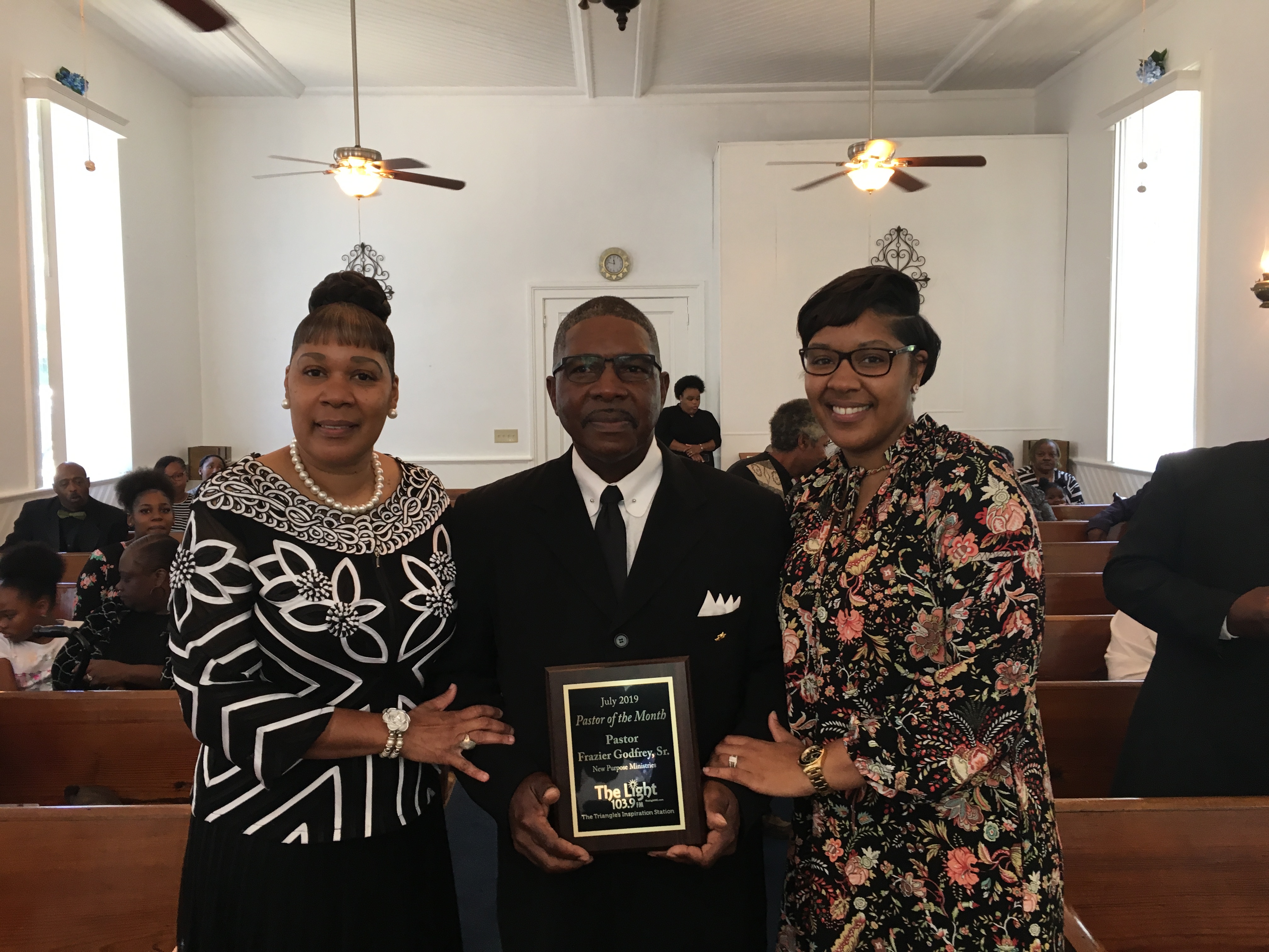 [Pictures] Pastor Frazier Godfrey July 2019 Pastor Of The Month ...