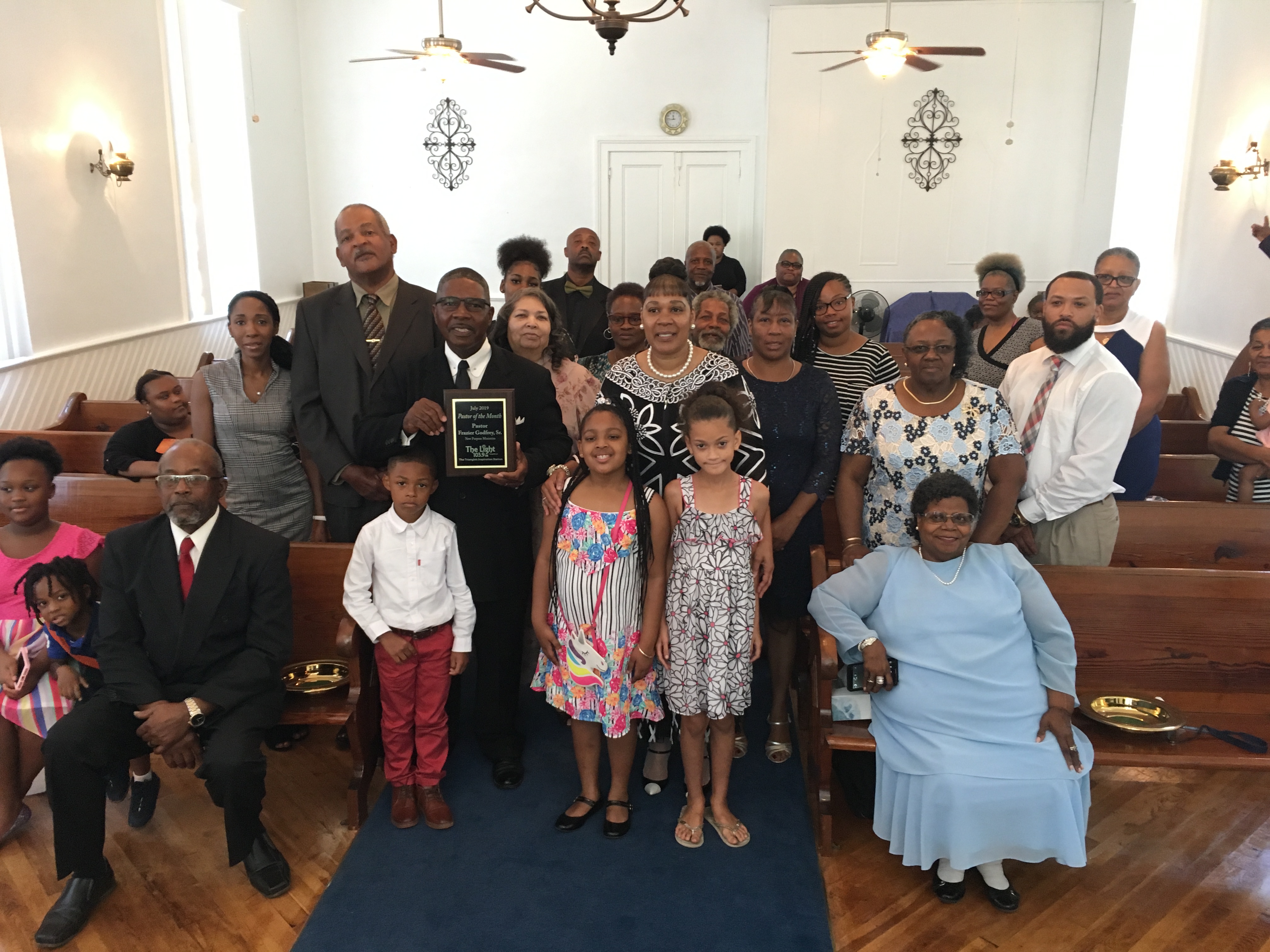 [Pictures] Pastor Frazier Godfrey July 2019 Pastor Of The Month ...